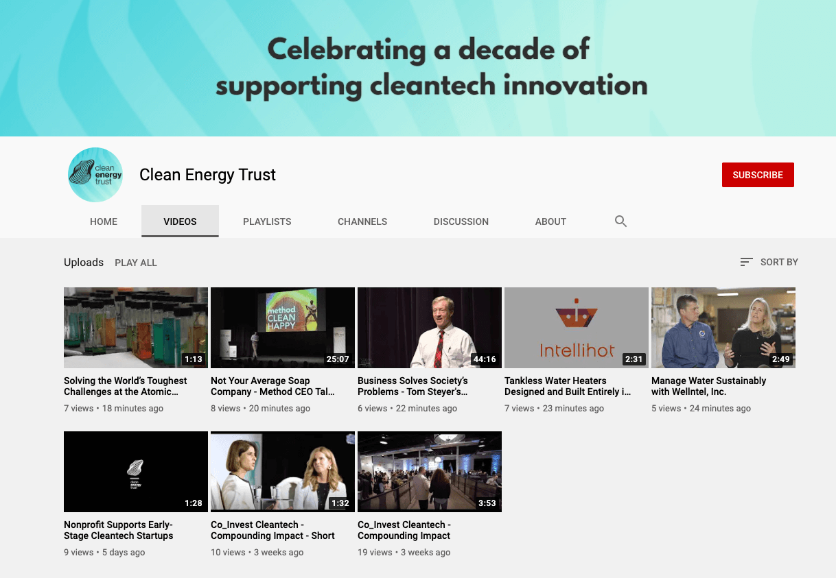 Opening Our Archive | Evergreen Climate Innovations